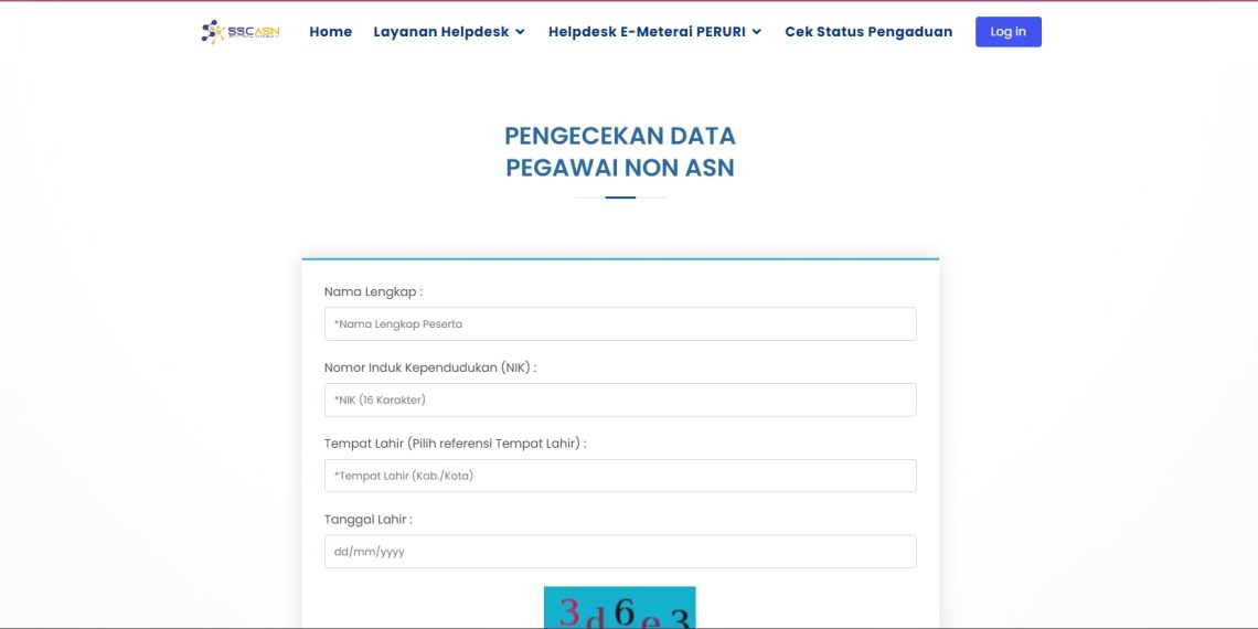 Cara Cek Data Non-ASN di Database BKN Sebelum Daftar PPPK 2024 ...