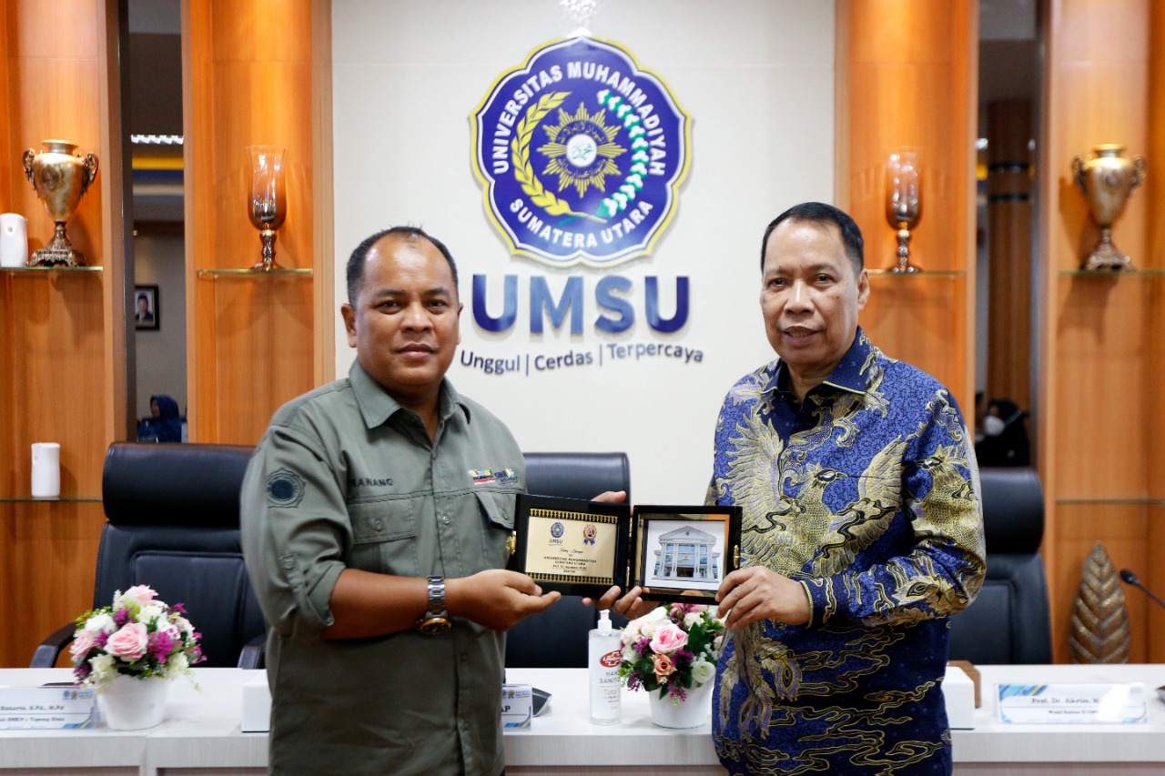 UMSU Received A Visit From The Principal and Teachers of The Tapung ...