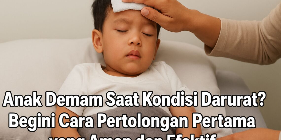 Anak Demam Saat Kondisi Darurat? Begini Cara Pertolongan Pertama yang ...